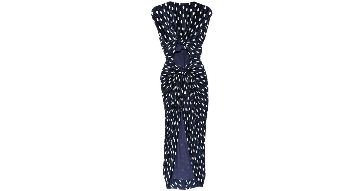 Cult Gaia Aira Midi Dress in Blue | Lyst