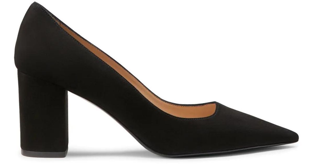 Stuart Weitzman 75Mm Power Pumps in Black | Lyst