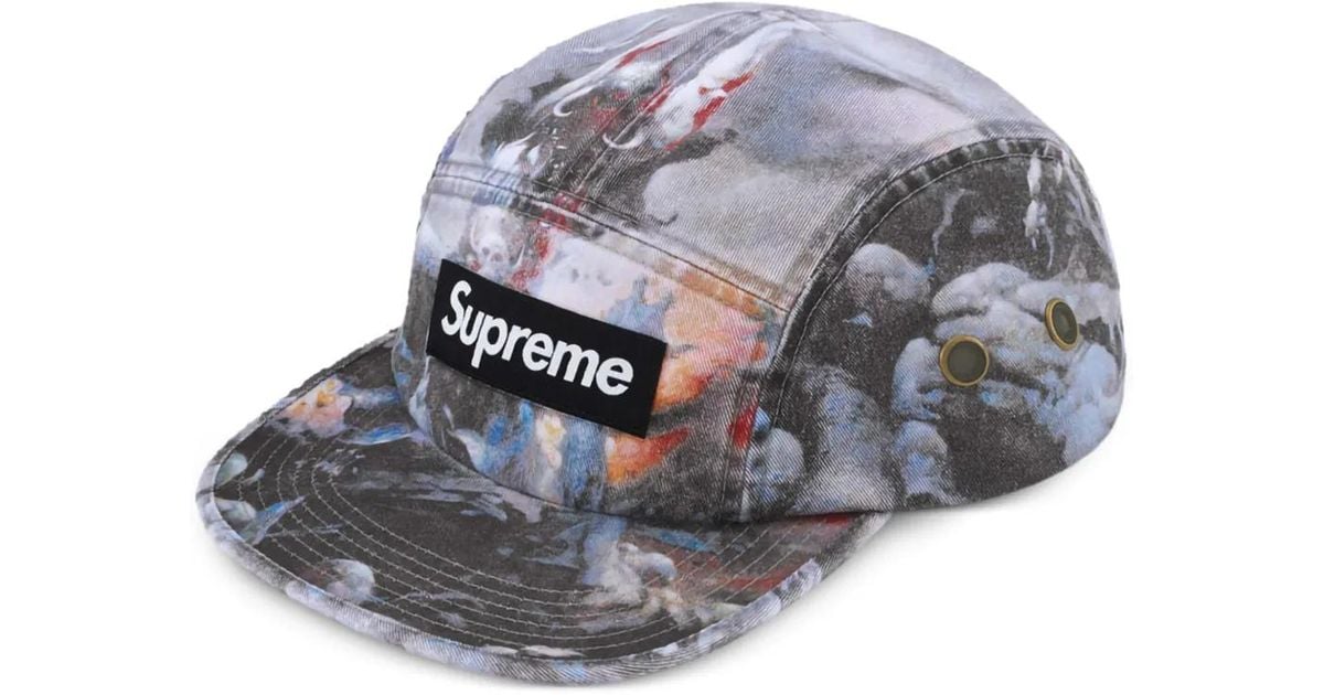 Supreme Frazetta Baseball Cap in Gray for Men | Lyst