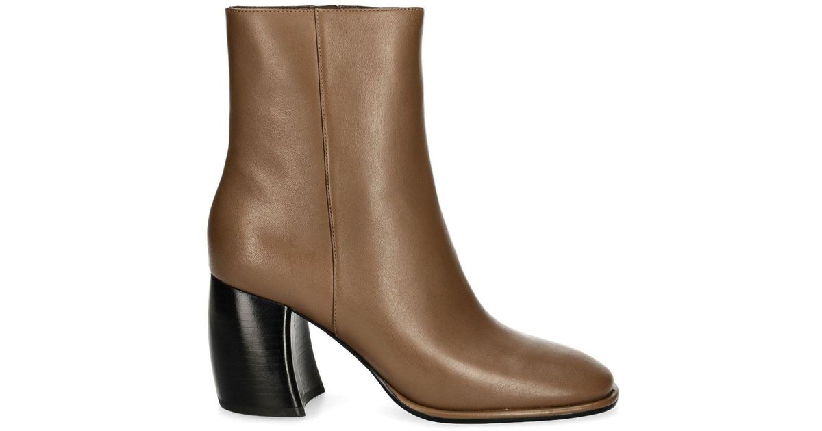 MICHAEL Michael Kors 80Mm Maude Boots in Brown | Lyst