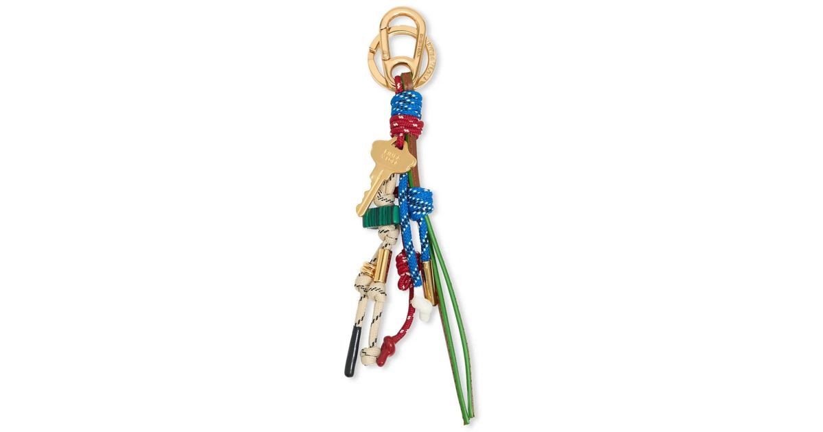 Bimba Y Lola Key-Charm Keyring in Blue | Lyst