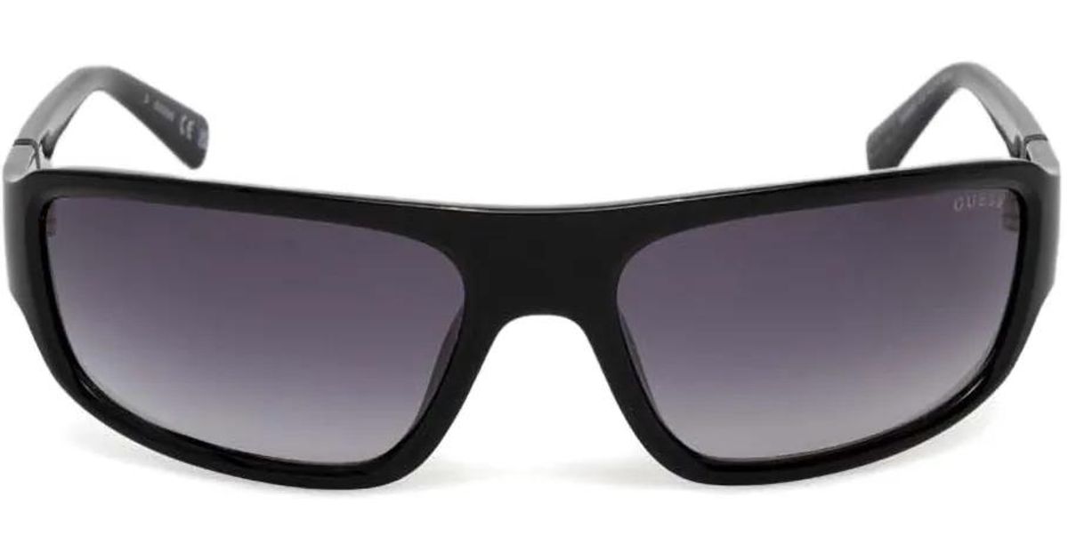 GUESS EYEWEAR Rectangle Sunglasses in Blue for Men | Lyst UK
