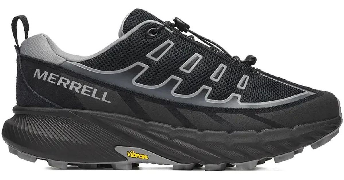 Merrell Agility Peak 5 Trek Logo-Detail Sneakers in Black | Lyst UK