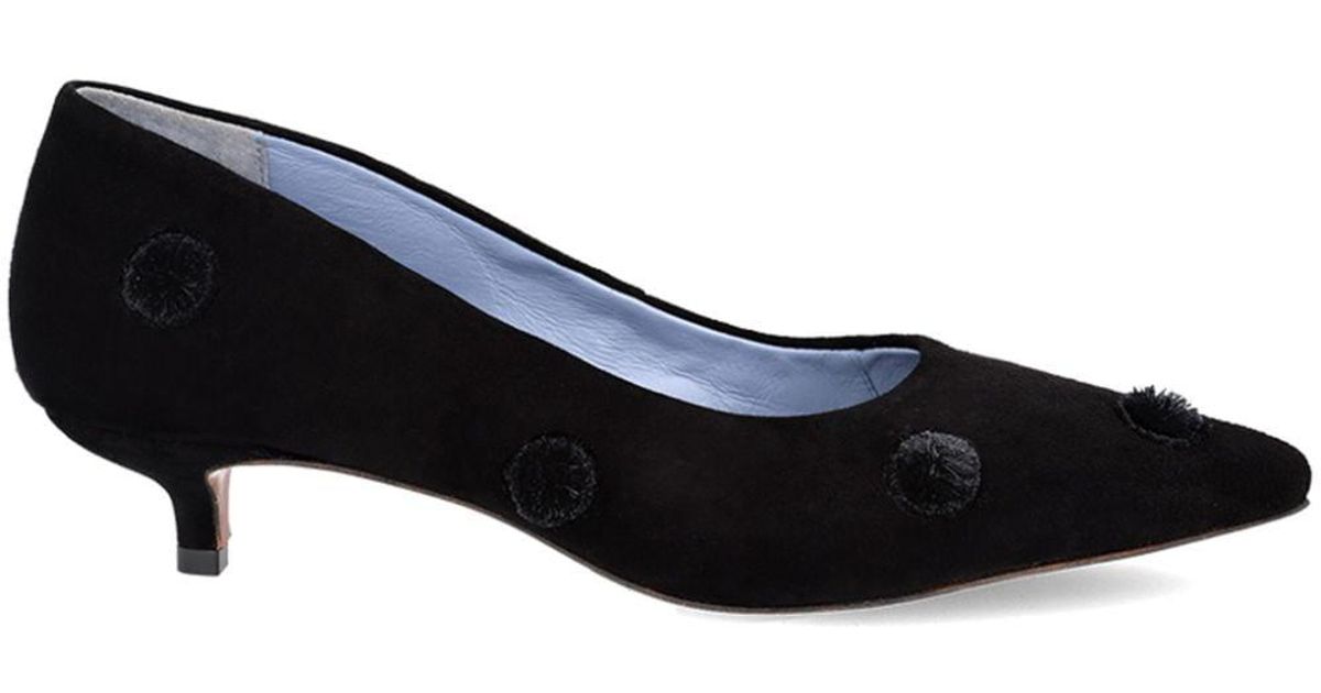 Blue Bird Shoes 30Mm Leather Pumps in Black | Lyst