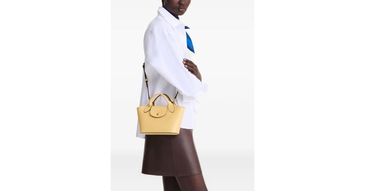 Longchamp Épure Mini Bag in White | Lyst