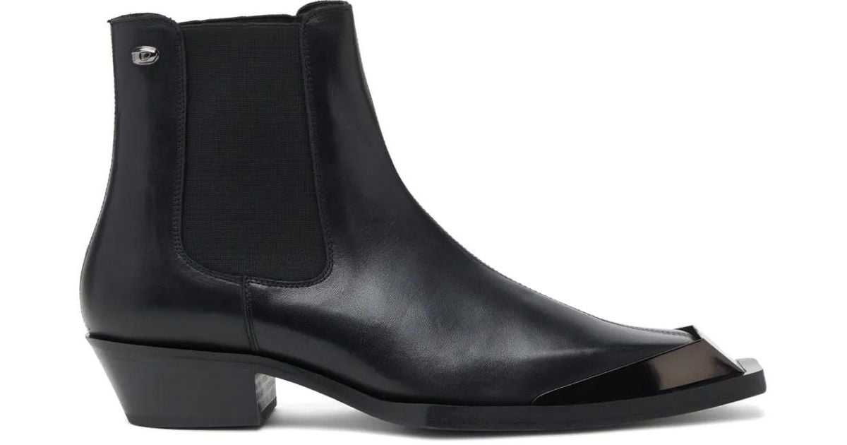DIESEL D-Tona Ch Ankle Boots in Black for Men | Lyst Australia