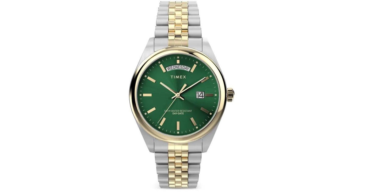 Timex Legacy 41Mm in Green for Men | Lyst