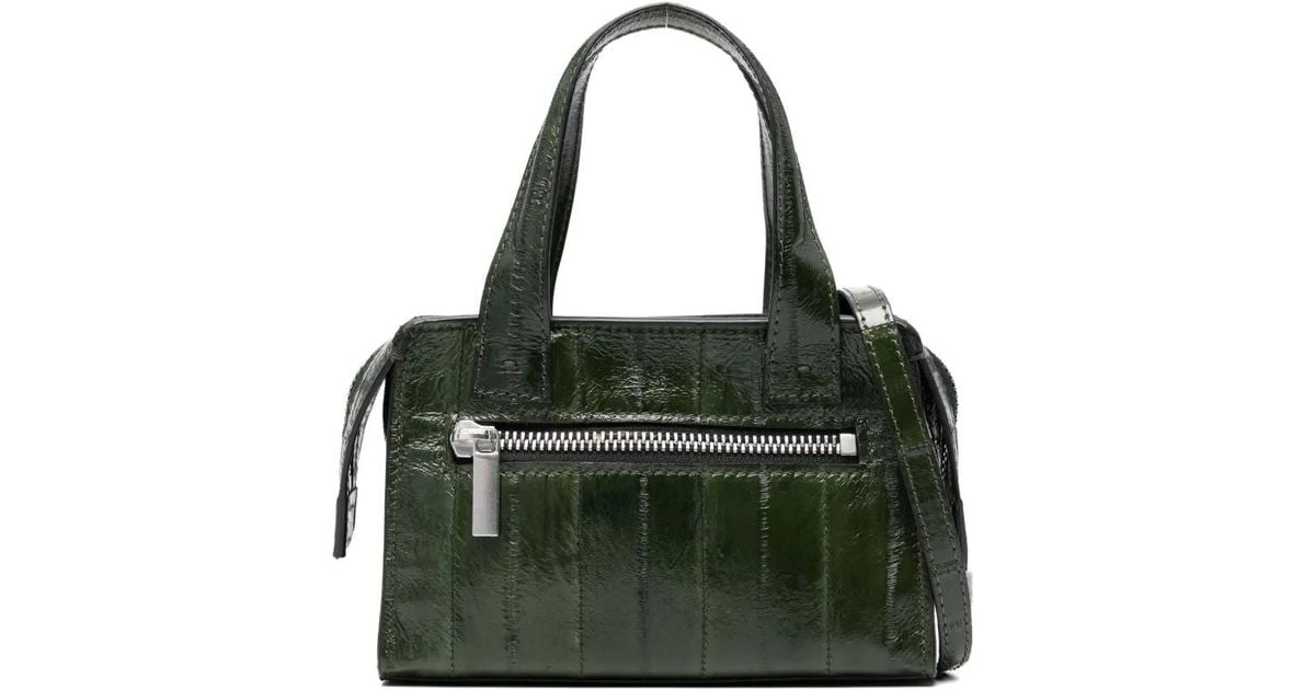 SAPIO Mini Top-Handles Tote Bag in Green | Lyst