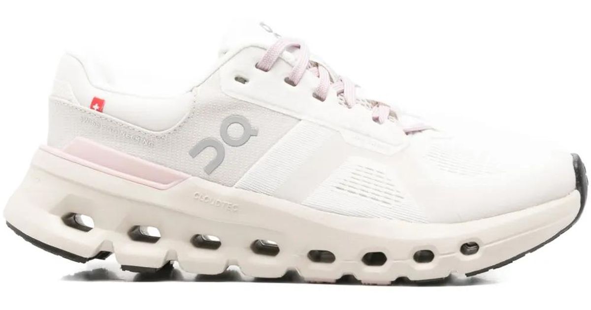 On Shoes Cloudrunner 2 Sneakers in White | Lyst UK