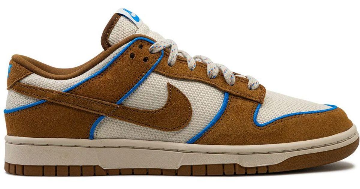 Nike Dunk Suede Sneakers in Brown for Men | Lyst