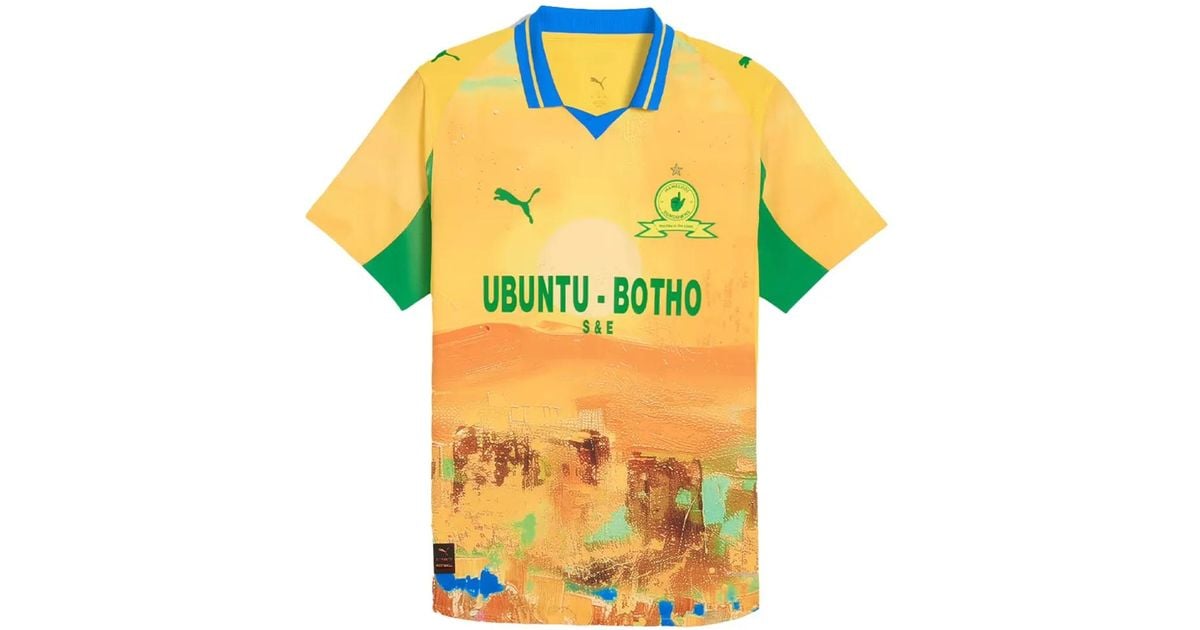 PUMA X Kidsuper Cwc Mamelodi Sundown Authentic "Club World Cup" Jersey ...