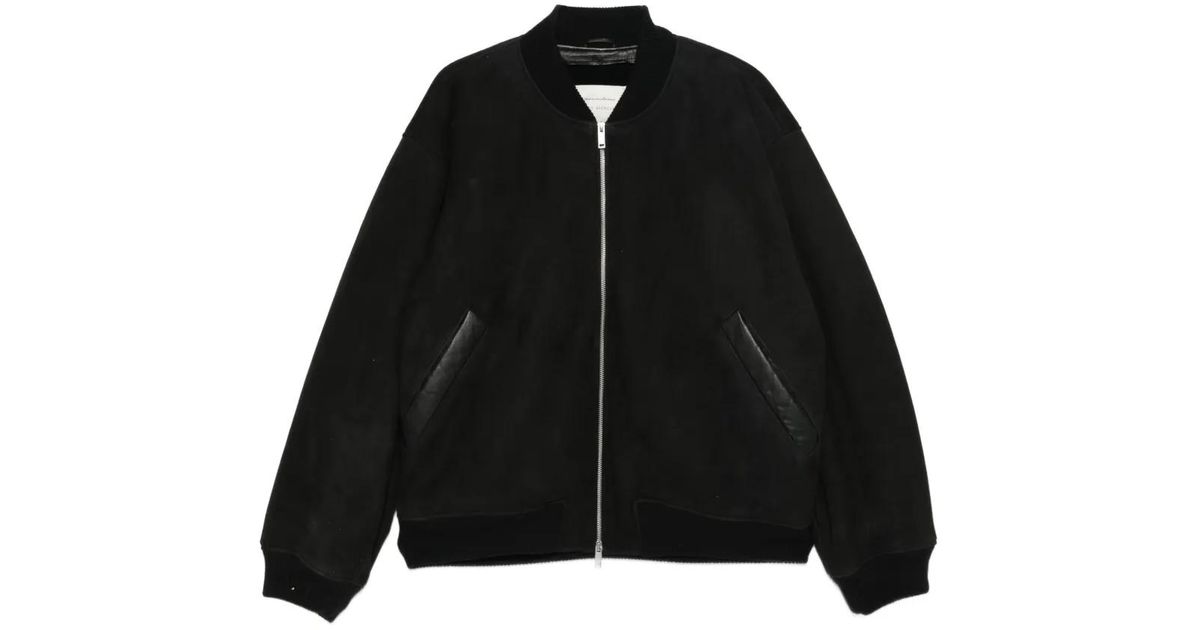 Studio Nicholson X Aaron Levine Berkeley Bomber Jacket in Black for Men ...