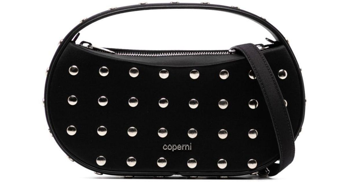 Coperni Studded Small Sound Swipe Bag in Black | Lyst