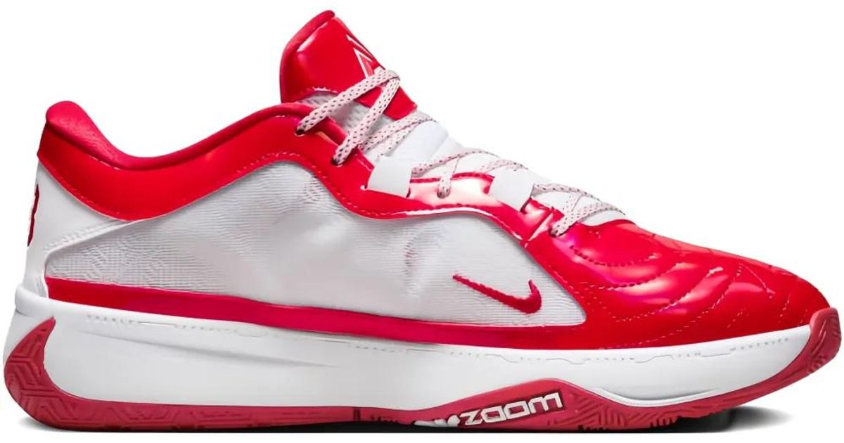 Nike Giannis Freak 5 Asw "University/Bright Crimson/ Sneakers in Red ...