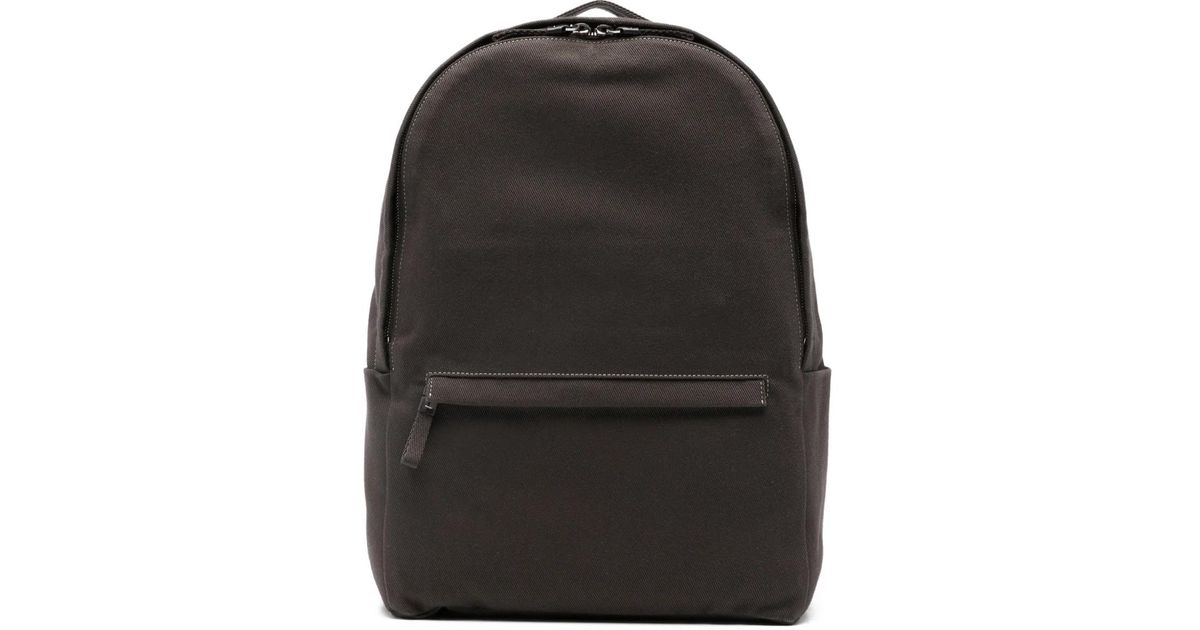 The Row Sisal Zip-Fastening Backpack in Black for Men | Lyst UK