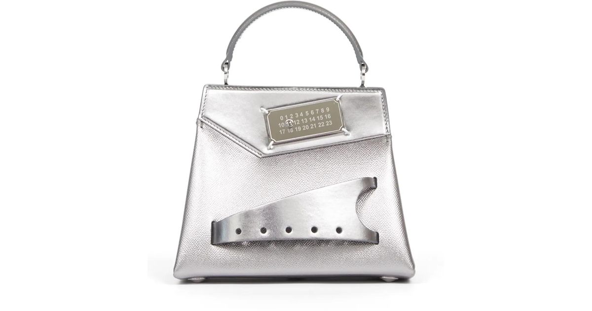Maison Margiela Snatched Small Handbag in White | Lyst