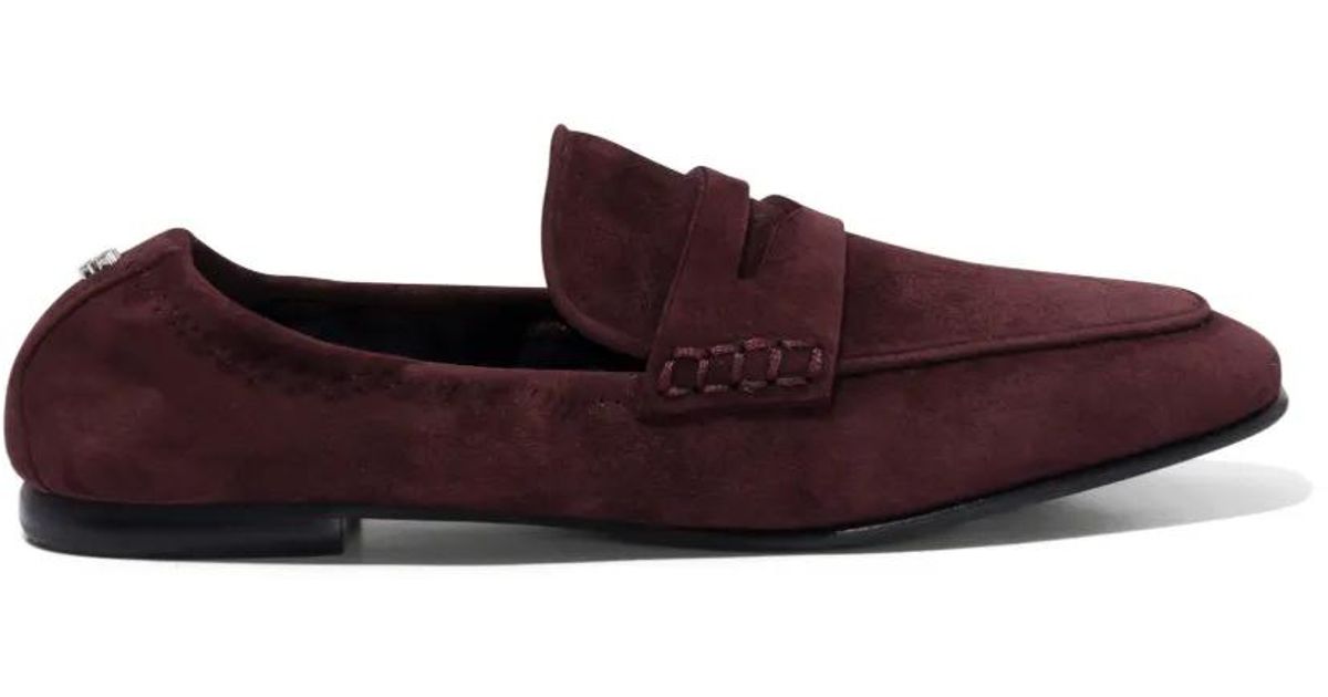 Jonathan Simkhai Danna Loafers in Red | Lyst UK