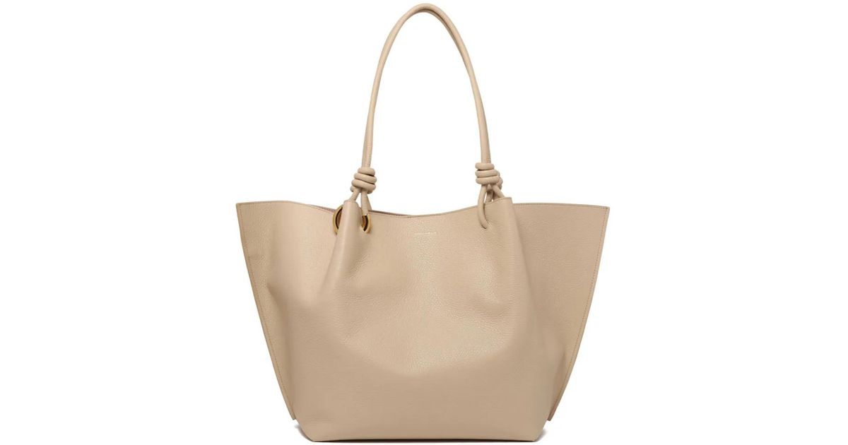 Coccinelle Finn Tote Bag in Natural | Lyst