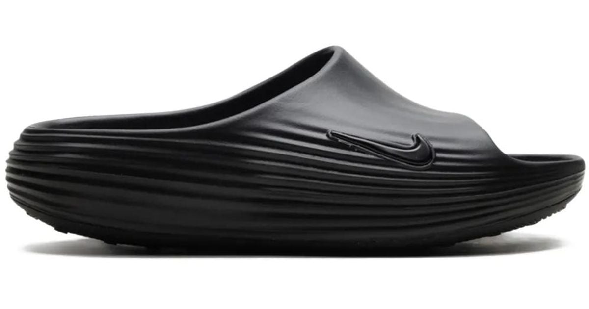 Nike Reactx Rejuven8 "Triple" Slides in Black for Men | Lyst UK