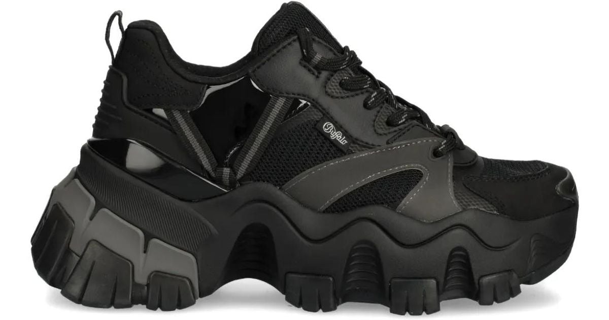 Buffalo Norion Trainers in Black | Lyst