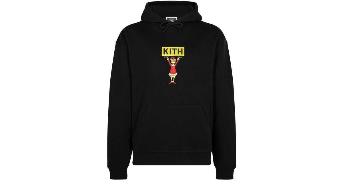 Kith X The Grinch Williams Iii Hoodie in Black for Men | Lyst