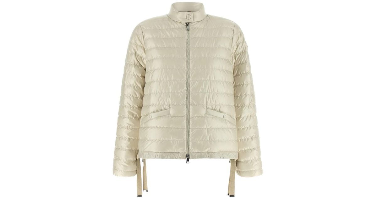 Moncler Azalee Quilted Jacket in White | Lyst UK