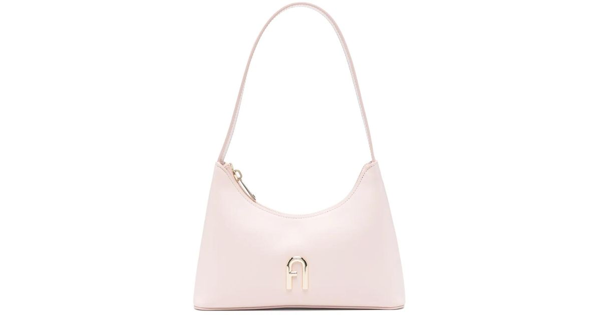 Furla Mini Diamond Shoulder Bag in Pink | Lyst