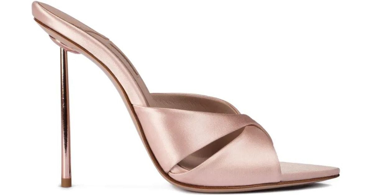 Le Silla Shirley Heeled Sandals in Pink | Lyst UK