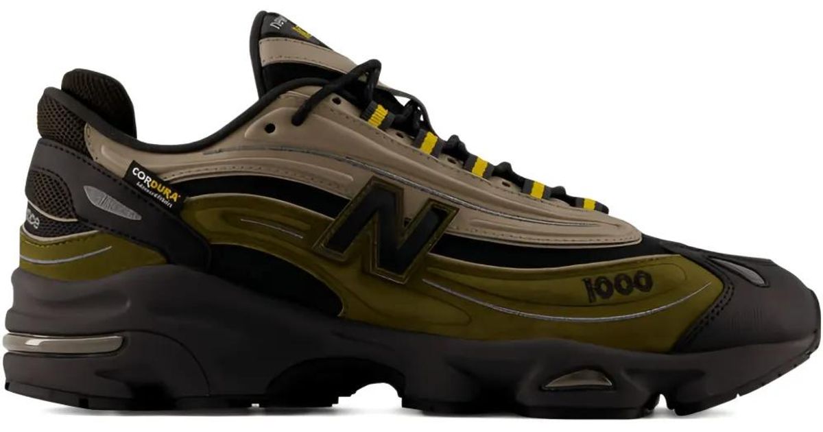 New Balance 1000 Sneakers in Black for Men | Lyst