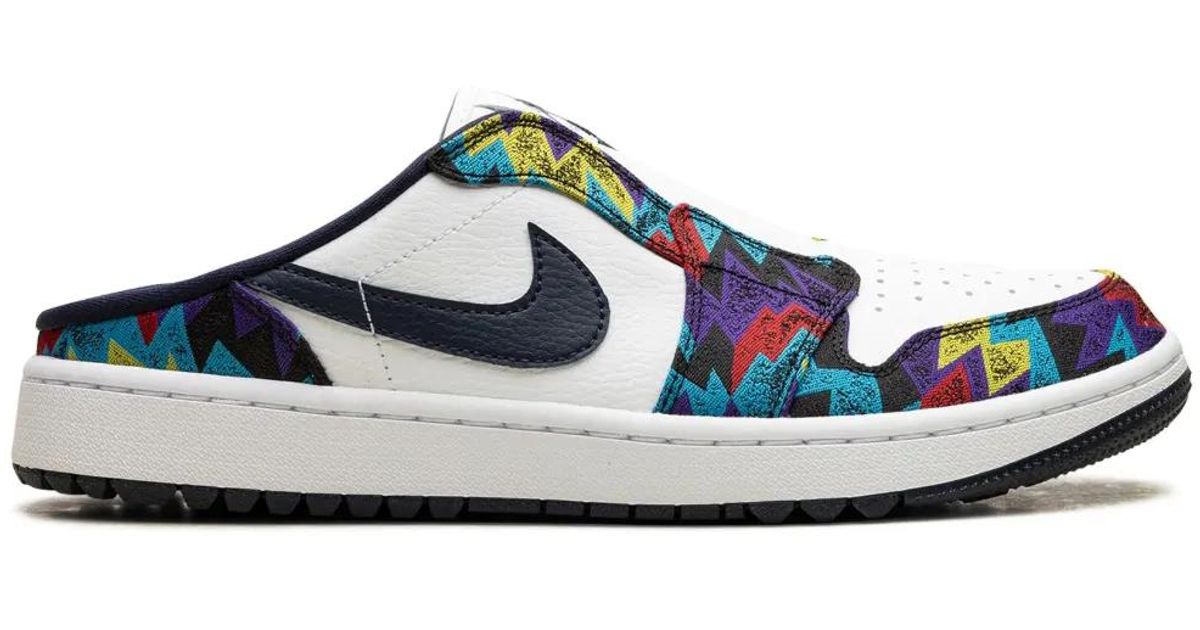 Nike Air 1 Leather Mules in Blue for Men | Lyst