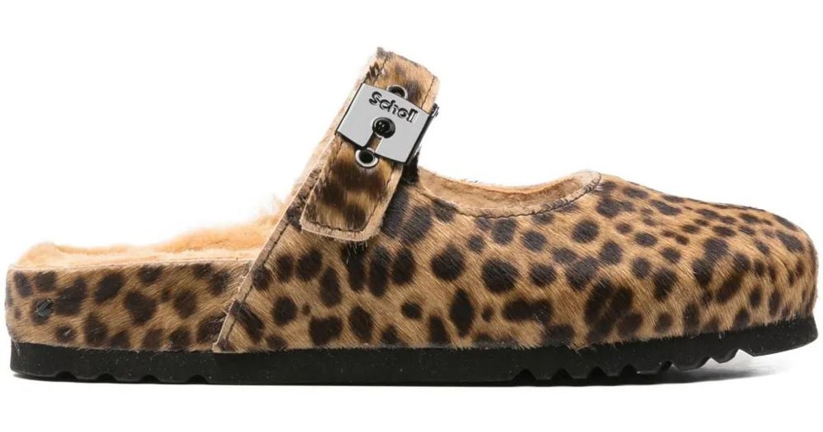 Scholl Karen Logs in Brown | Lyst