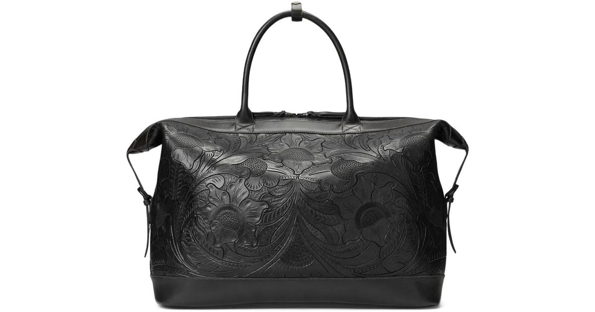 RRL Large Nathaniel Tote Bag in Black for Men | Lyst UK
