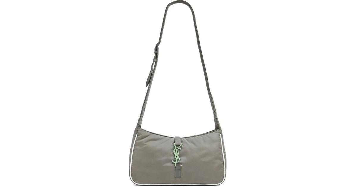 Saint Laurent Le 5 À 7 Messenger Bag in Grey for Men | Lyst UK