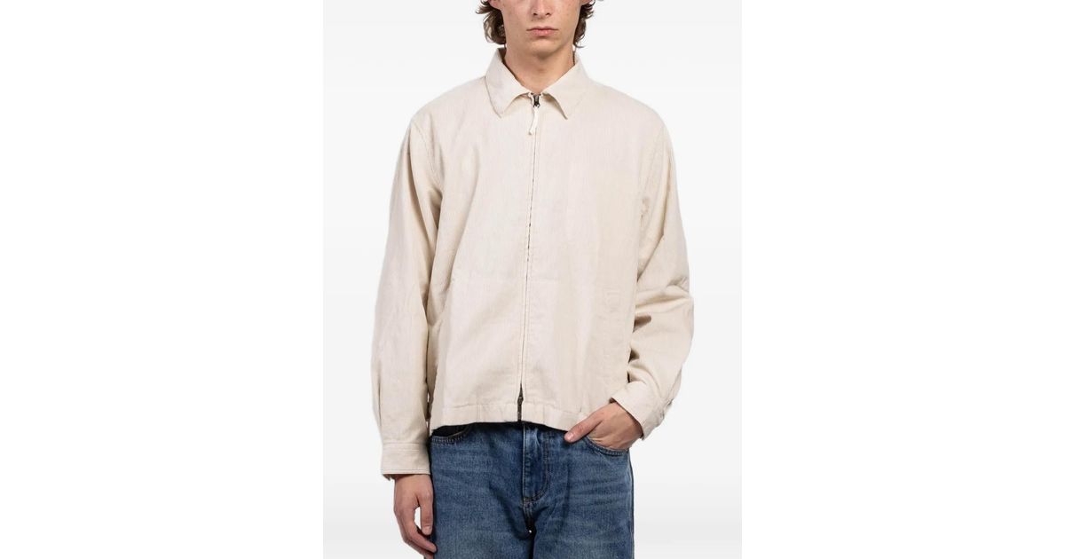 Hartford Dave Corduroy Jacket in Natural for Men | Lyst