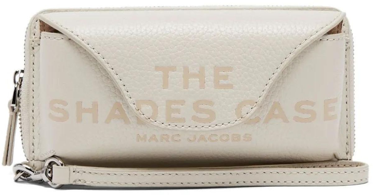 Marc Jacobs The Leather Shades Case in Natural | Lyst