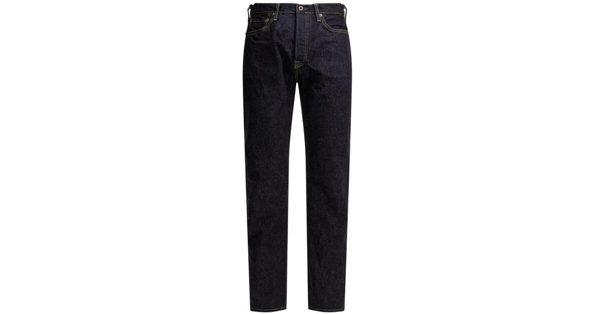 Kapital Logo-Patch Jeans in Blue for Men | Lyst UK