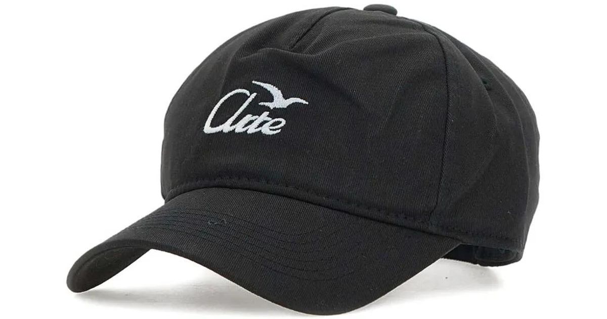 Arte' Bird-Logo Baseball Cap in Black for Men | Lyst