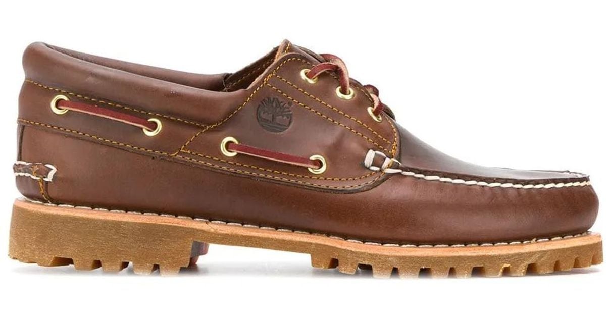 Timberland Boat Moccasin in Brown for Men | Lyst UK