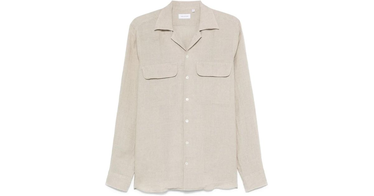 Tagliatore Rowan Shirt in White for Men | Lyst