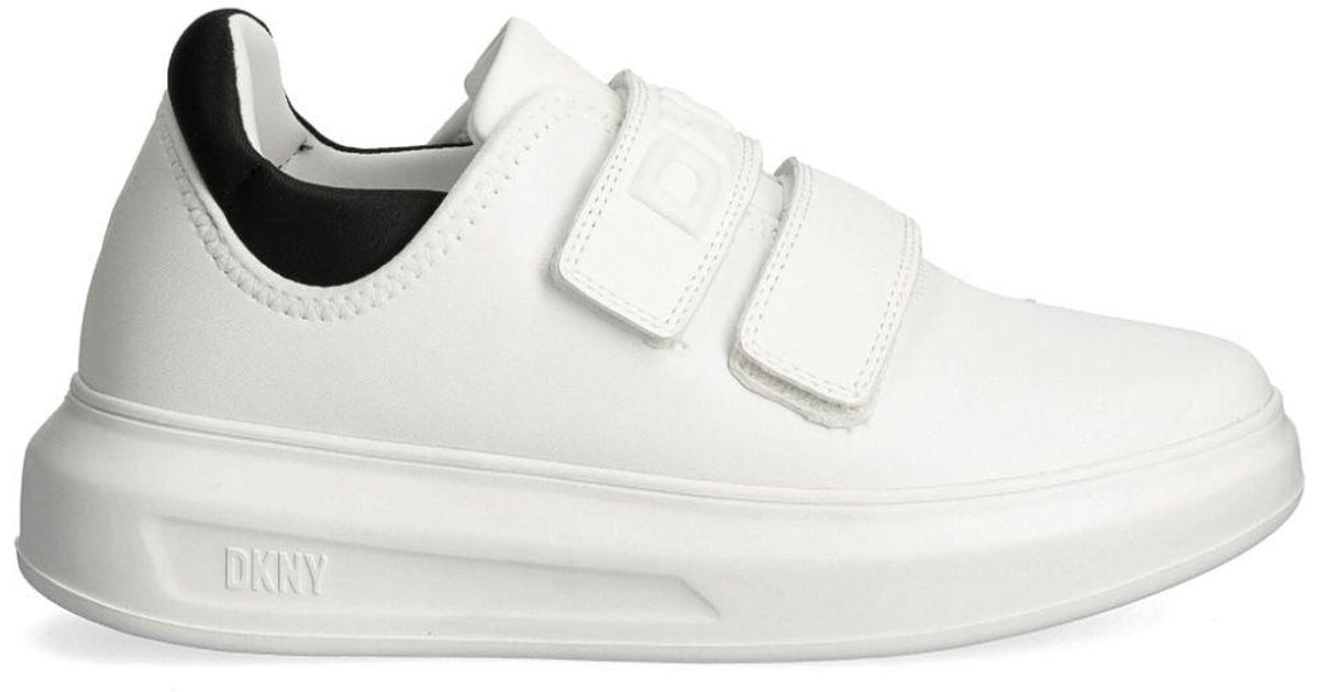 DKNY Jamiah Sneakers in White | Lyst