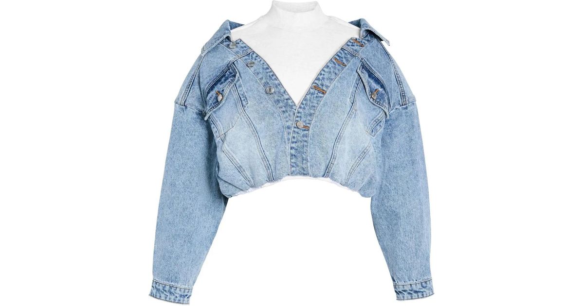 SER.O.YA Caroline Jacket in Blue | Lyst