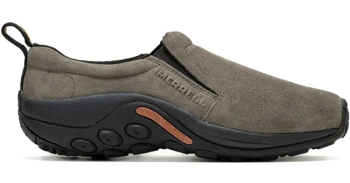 Merrell Jungle Moc Suede Slip-Ons in Gray for Men | Lyst