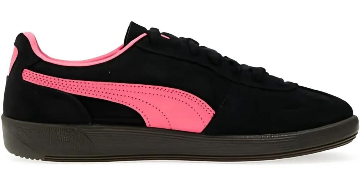 PUMA Palermo Suede Sneakers in Black for Men | Lyst