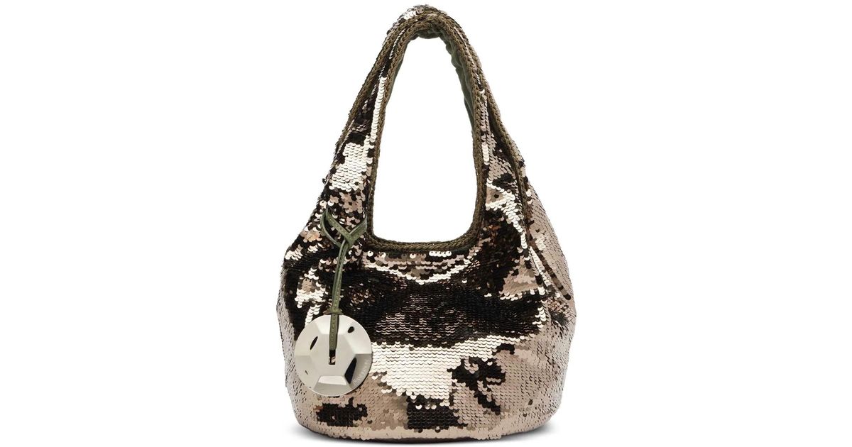 JW Anderson Mini Sequinned Tote Bag in Metallic | Lyst
