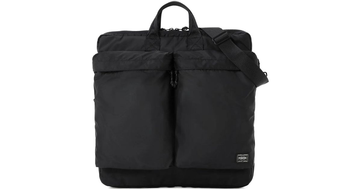 Porter-Yoshida and Co Force Tote Bag in Black | Lyst