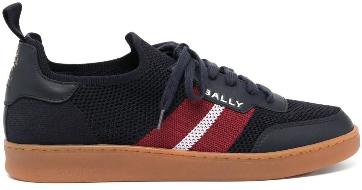 Bally Outline Sneakers in Blue for Men | Lyst