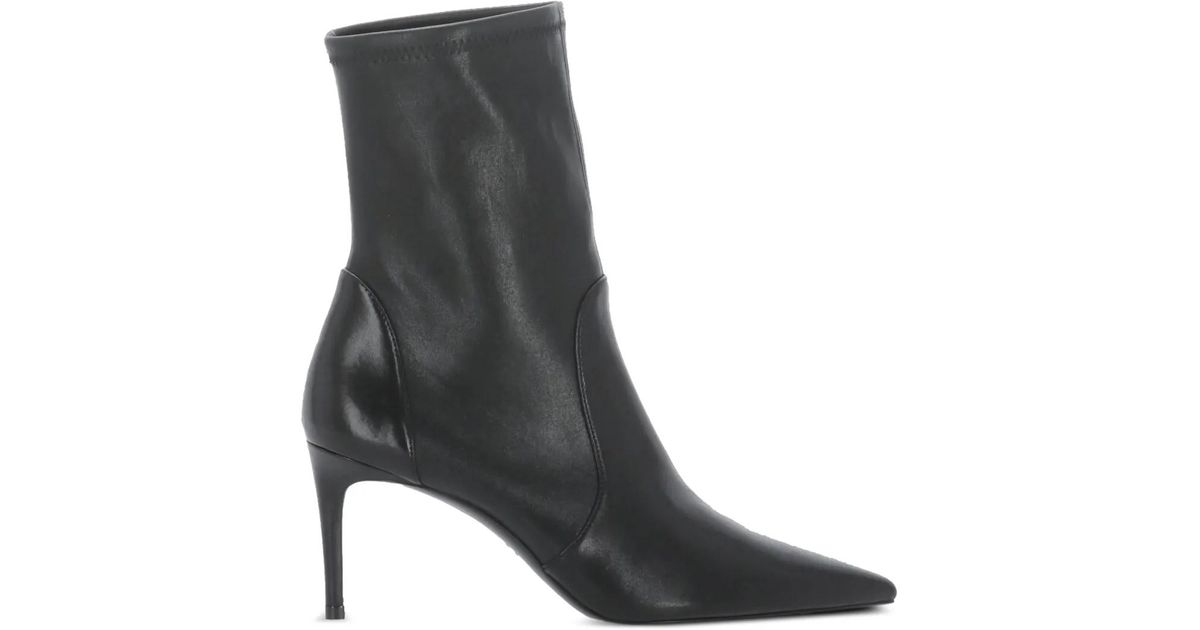 Stuart Weitzman 70Mm Stuart Power Boots in Black | Lyst UK