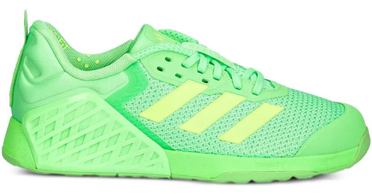 adidas Dropset 3 Mesh-Panelled Sneakers in Green | Lyst