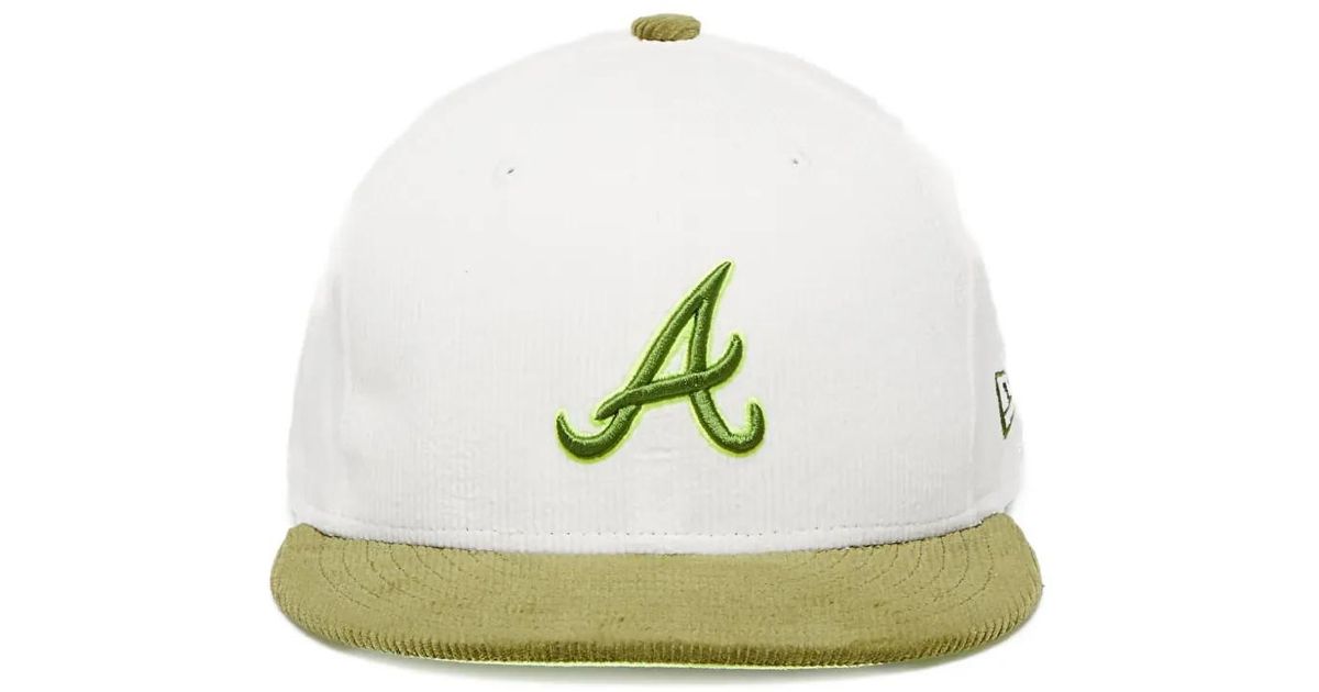 KTZ X Atlanta Braves 59Fifty Cap in Blue | Lyst