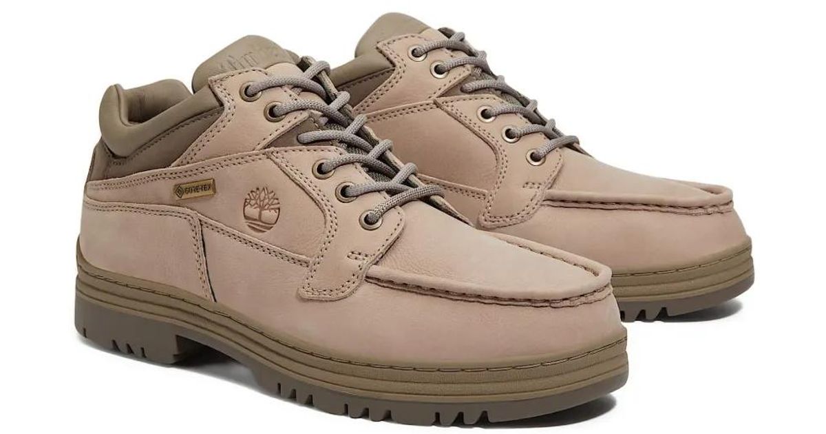 Timberland Heritage Mid Gtx "Taupe Nubuck" Boots in Brown for Men | Lyst